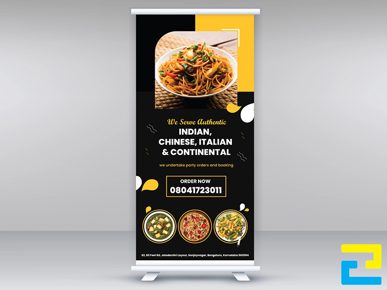 In Standee Khai Trương Quảng Cáo Nhà Hàng Cao Cấp Lấy Ngay