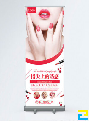 10+ Mẫu Standee Thẩm Mỹ Viện Đẹp Thiết Kế Cực Ấn Tượng